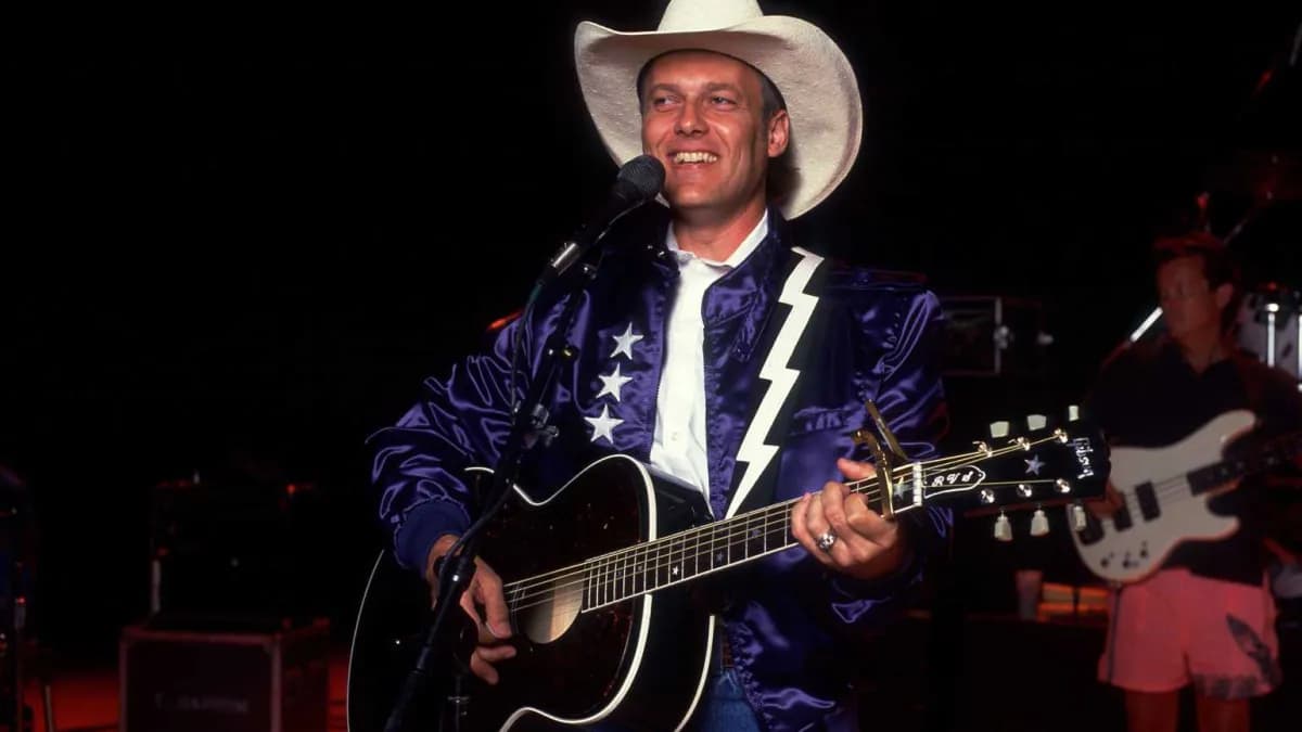 Ricky Van Shelton - Statue Of A Fool - Music Legend